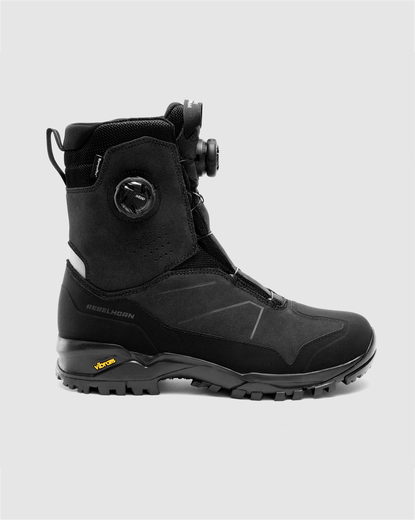 Defender X Motorcycle Boots Black | Rebelhorn Official