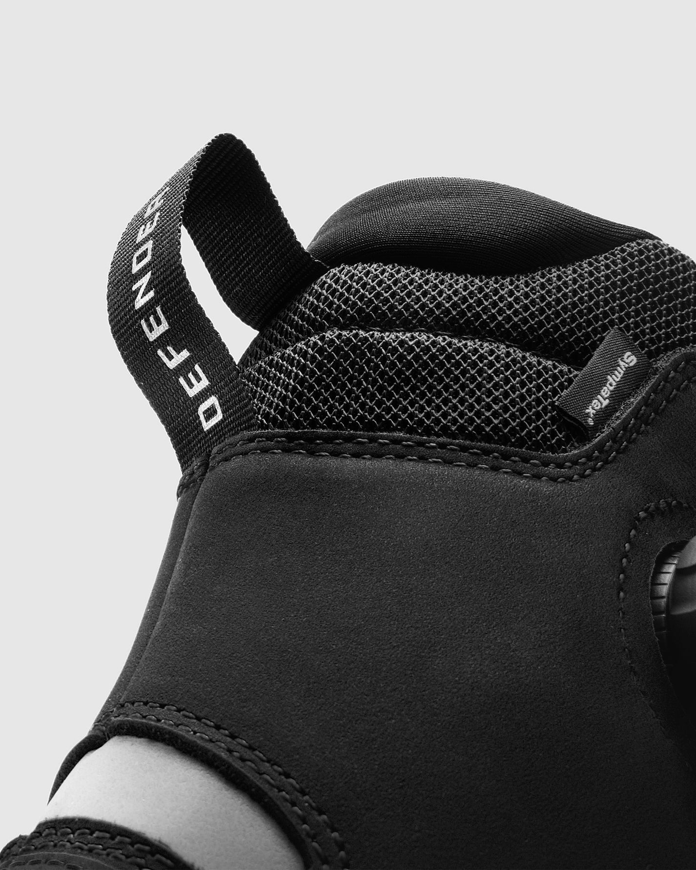 Defender X Motorcycle Boots Black | Rebelhorn Official