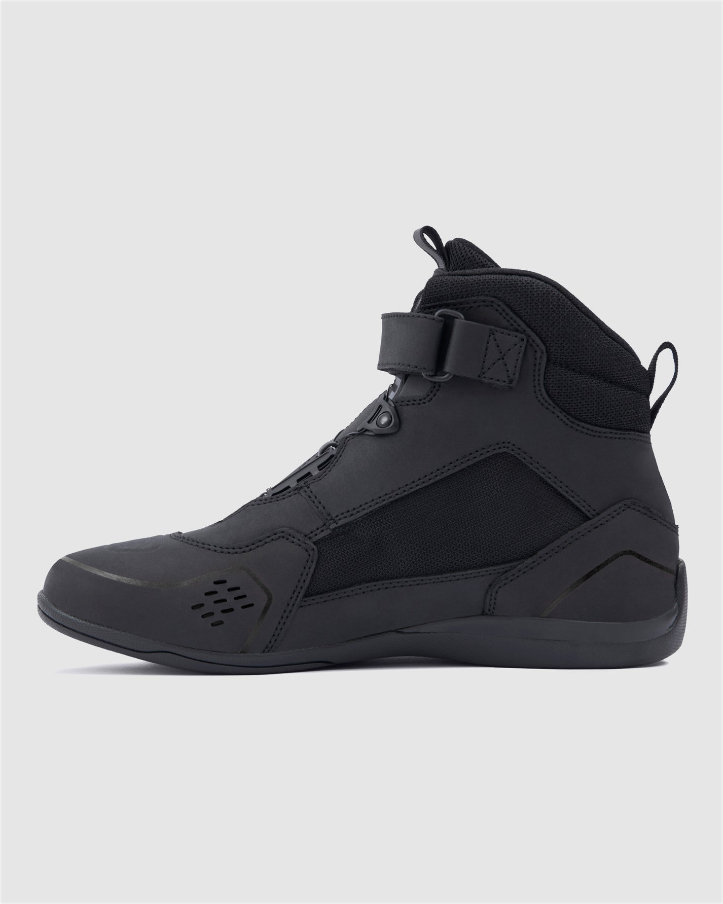 Spark II Motorcycle Boots Black | Rebelhorn Official