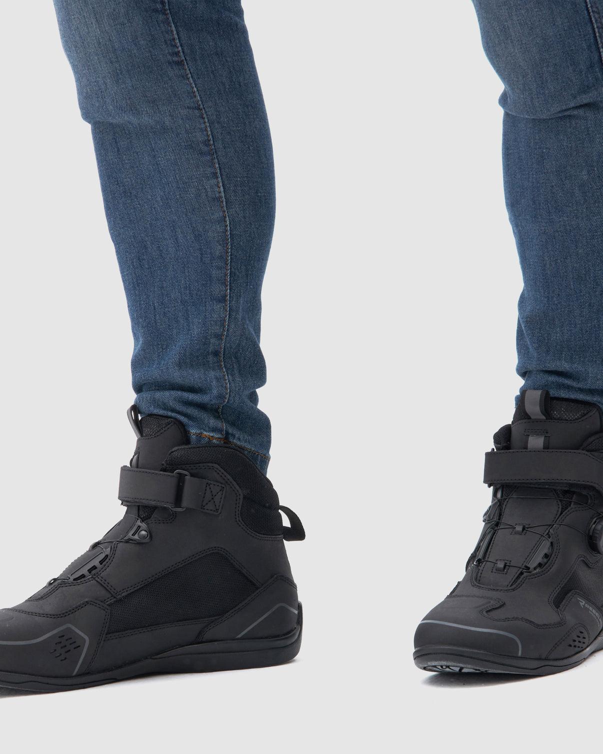 Spark II Motorcycle Boots Black | Rebelhorn Official