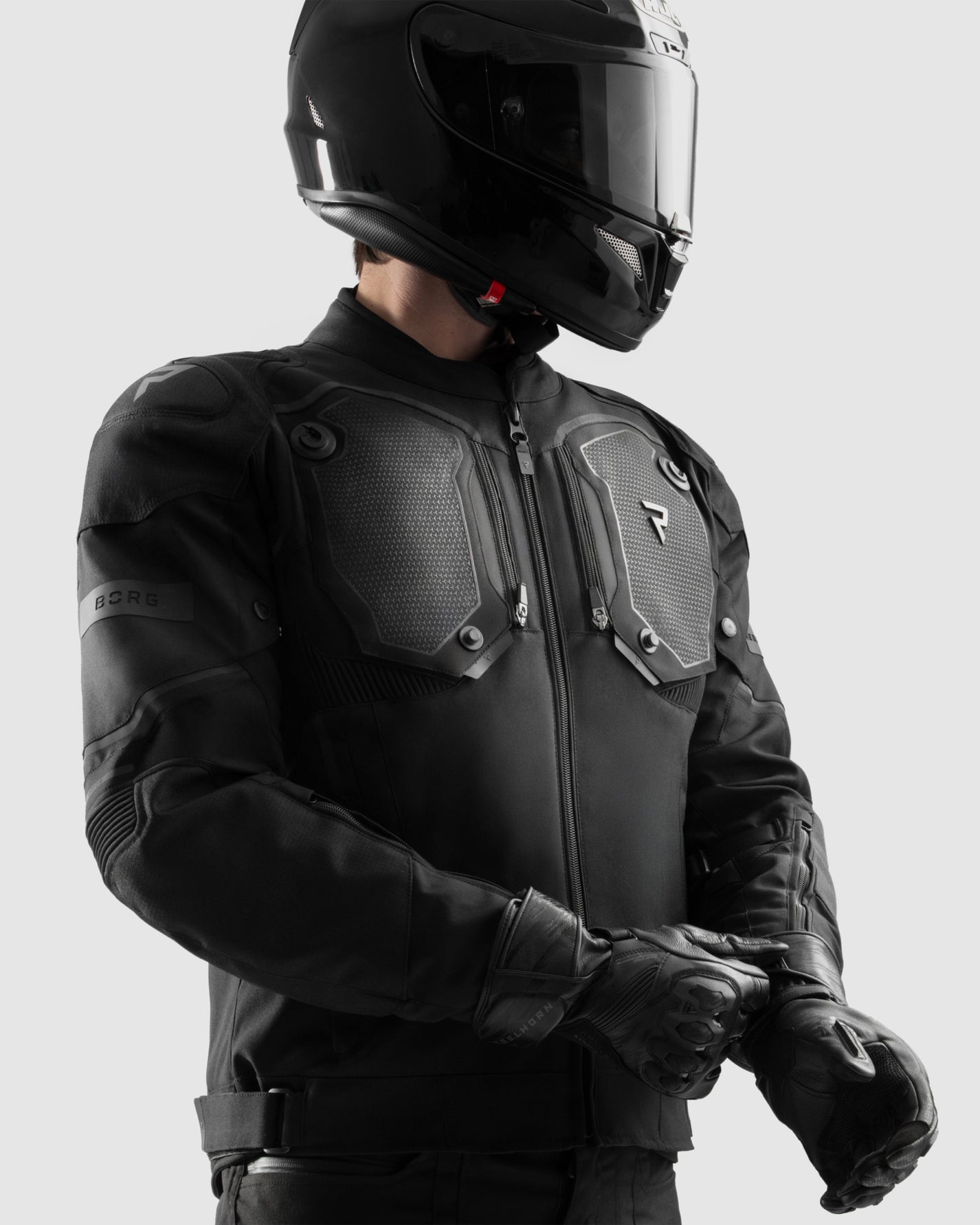 Rebelhorn Borg II Motorcycle Jacket Black – Rebelhorn Official