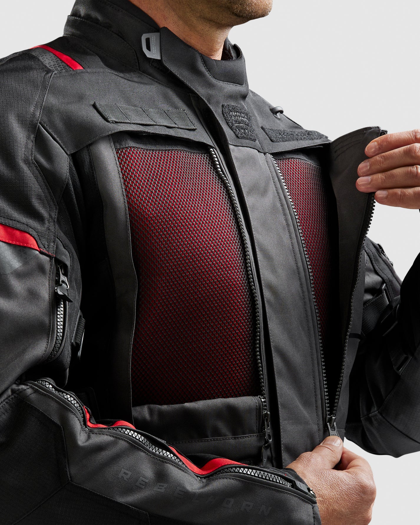 Rebelhorn Cubby V Motorcycle Jacket Dark Grey – Rebelhorn Official