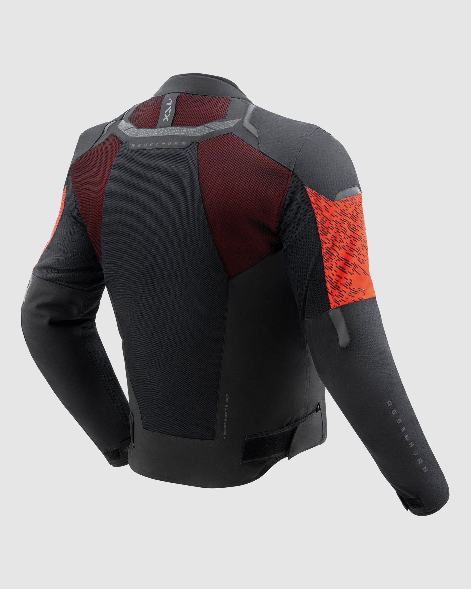 Jax Motorcycle Jacket Red – Rebelhorn Official
