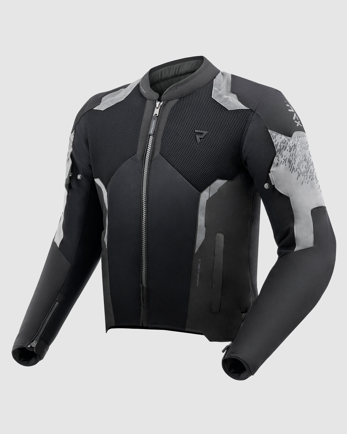 Jax Motorcycle Jacket Grey | Rebelhorn Official