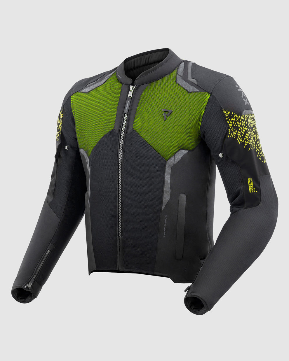 Jax Motorcycle Jacket Green | Rebelhorn Official